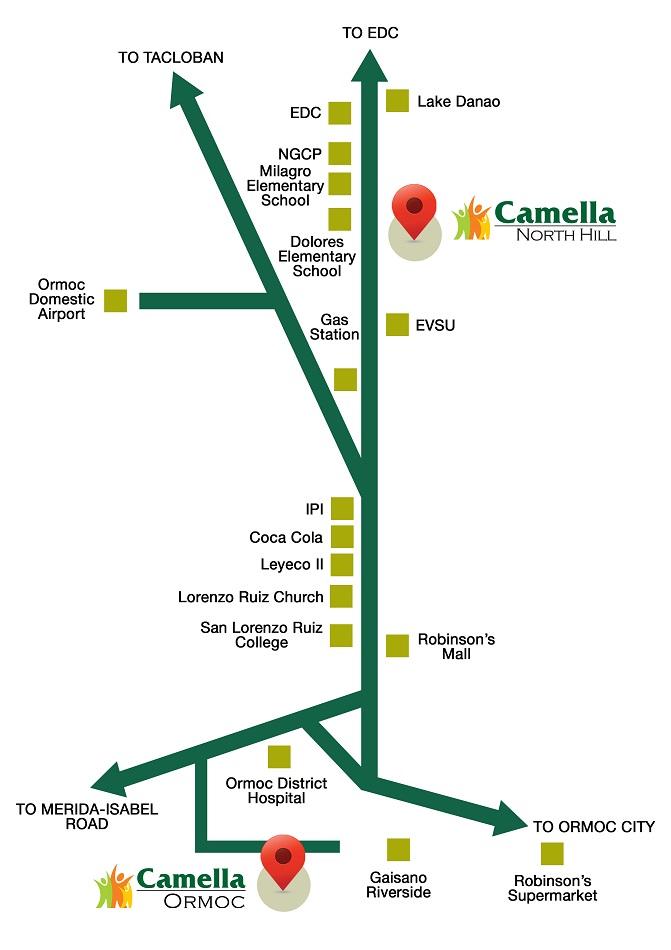 Location & Address of Camella Homes Camella Ormoc North - Brgy. Dolores ... Location & Address of Camella Homes Camella Ormoc North - Brgy. Dolores ...